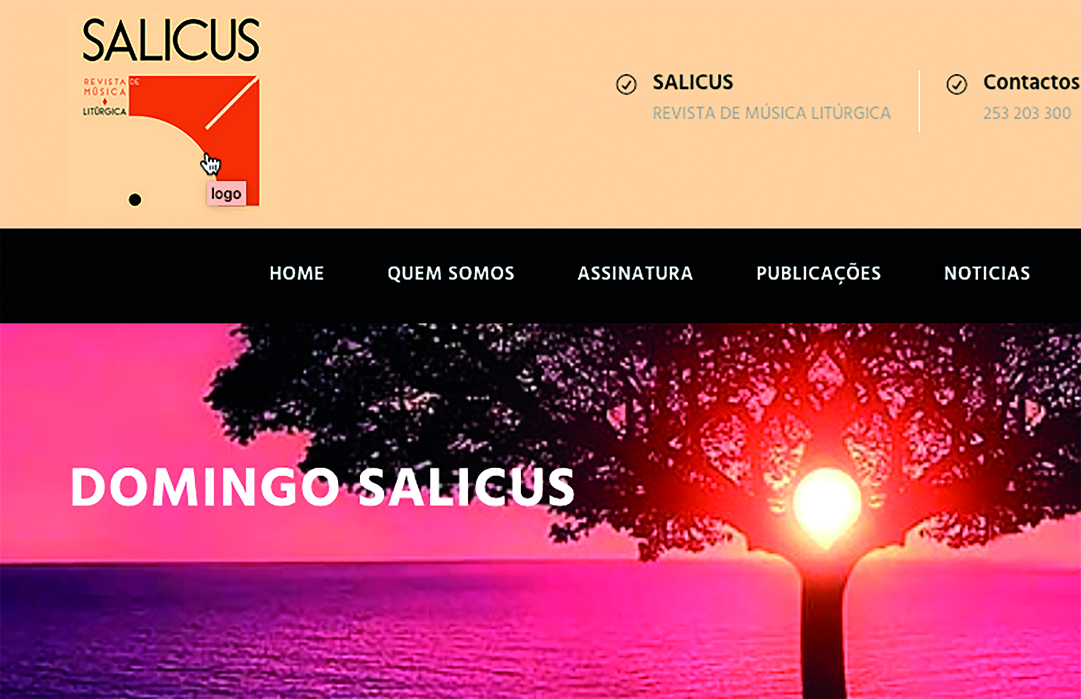 Novo site da revista litúrgica SALICUS - Arquidiocese de Braga