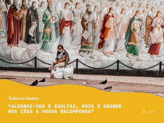 "Alegrai-vos e exultai, pois é grande nos Céus a vossa recompensa ...